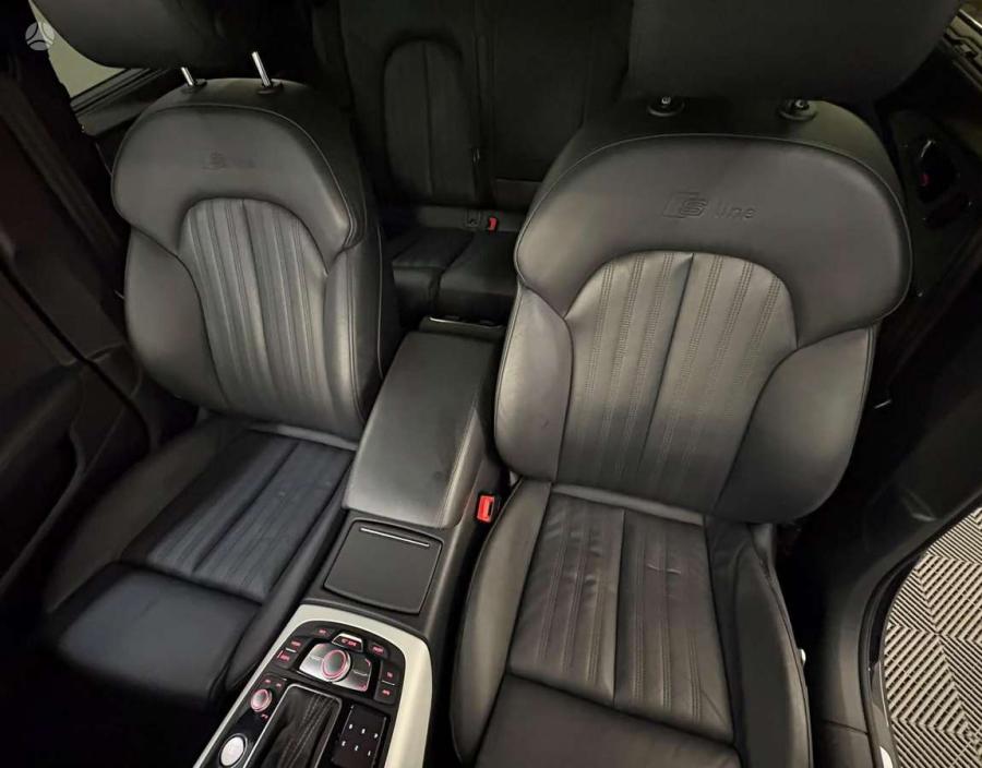 Black Audi A6 2015 in Marijampole, with an engine capacity of 2.97 L and mileage of 244 thousand km for 18950 €, photo 27 on AUTOMOTO.COM.LV