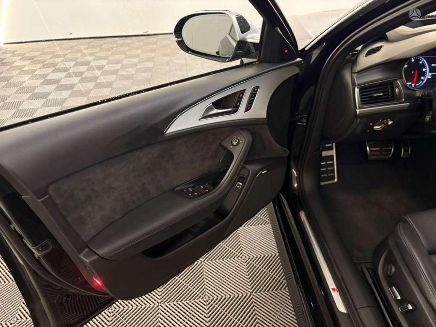 Black Audi A6 2015 in Marijampole, with an engine capacity of 2.97 L and mileage of 244 thousand km for 18950 €, photo 31 on AUTOMOTO.COM.LV