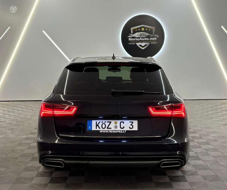 Black Audi A6 2015 in Marijampole, with an engine capacity of 2.97 L and mileage of 244 thousand km for 18950 €, photo 40 on AUTOMOTO.COM.LV