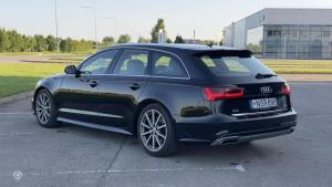 Melns Audi A6 2015 Panevēža, ar dzinēja tilpumu 2.97 L un nobraukumu 205 tūkst. km par 10850 €, foto  vietnē AUTOMOTO.COM.LV
