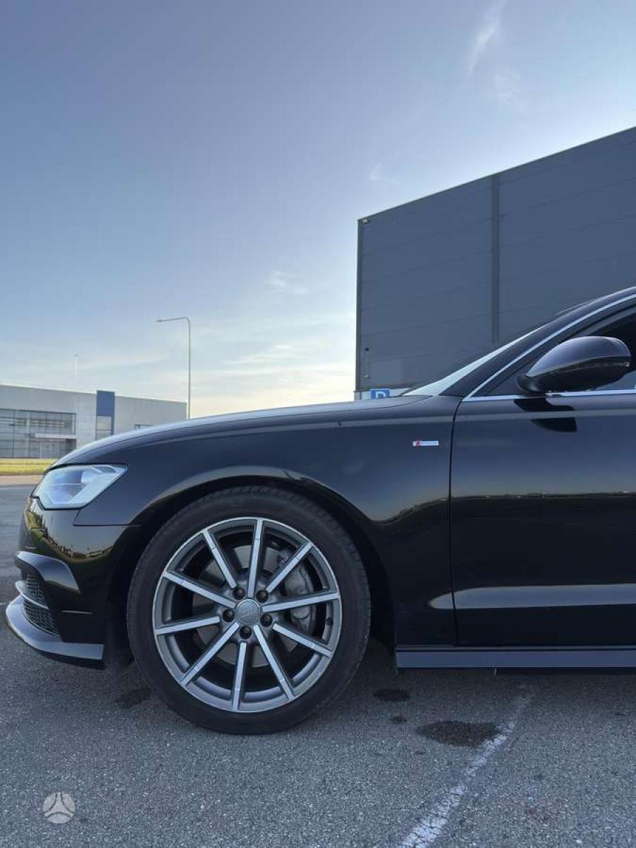 Melns Audi A6 2015 Panevēža, ar dzinēja tilpumu 2.97 L un nobraukumu 205 tūkst. km par 10850 €, foto 9 vietnē AUTOMOTO.COM.LV