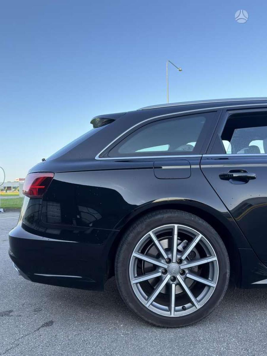 Melns Audi A6 2015 Panevēža, ar dzinēja tilpumu 2.97 L un nobraukumu 205 tūkst. km par 10850 €, foto 11 vietnē AUTOMOTO.COM.LV