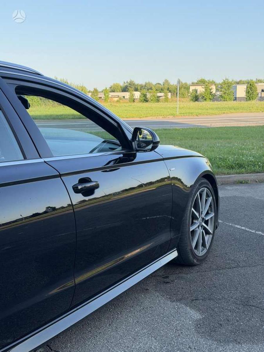 Melns Audi A6 2015 Panevēža, ar dzinēja tilpumu 2.97 L un nobraukumu 205 tūkst. km par 10850 €, foto 12 vietnē AUTOMOTO.COM.LV
