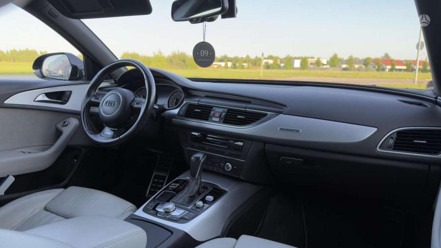 Melns Audi A6 2015 Panevēža, ar dzinēja tilpumu 2.97 L un nobraukumu 205 tūkst. km par 10850 €, foto 16 vietnē AUTOMOTO.COM.LV