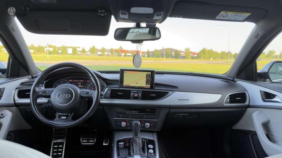 Melns Audi A6 2015 Panevēža, ar dzinēja tilpumu 2.97 L un nobraukumu 205 tūkst. km par 10850 €, foto 17 vietnē AUTOMOTO.COM.LV