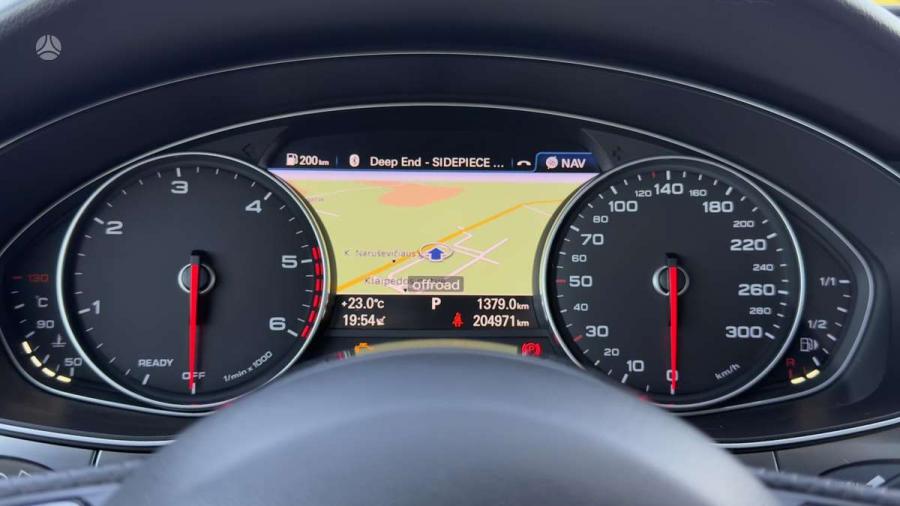 Melns Audi A6 2015 Panevēža, ar dzinēja tilpumu 2.97 L un nobraukumu 205 tūkst. km par 10850 €, foto 28 vietnē AUTOMOTO.COM.LV