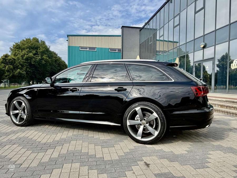 Black Audi A6 2015 in Radviliskis, with an engine capacity of 2.00 L and mileage of 226 thousand km for 10900 €, photo 7 on AUTOMOTO.COM.LV