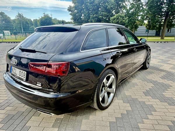 Melns Audi A6 2015 Radviliškis, ar dzinēja tilpumu 2.00 L un nobraukumu 226 tūkst. km par 10900 €, foto 7 vietnē AUTOMOTO.COM.LV