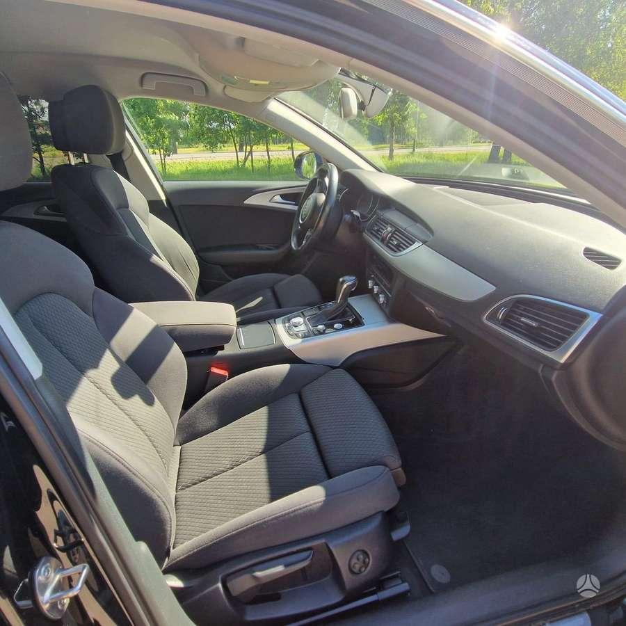 Black Audi A6 2015 in Radviliskis, with an engine capacity of 2.00 L and mileage of 226 thousand km for 10900 €, photo 9 on AUTOMOTO.COM.LV