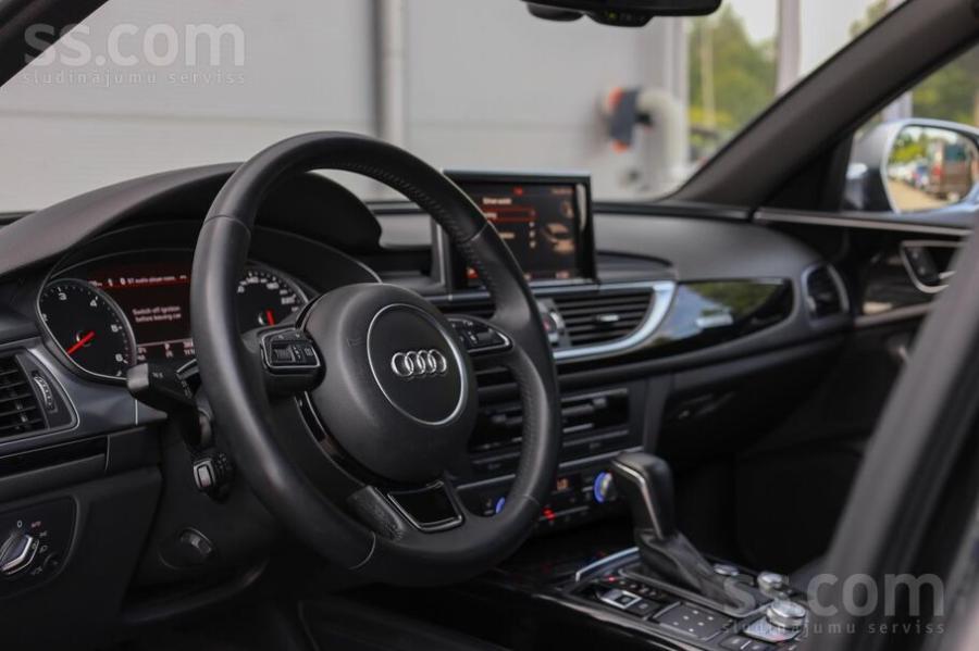 Melns Audi A6 2015 Rīga, ar dzinēja tilpumu 3.00 L un nobraukumu 0 tūkst. km par 14995 €, foto 12 vietnē AUTOMOTO.COM.LV
