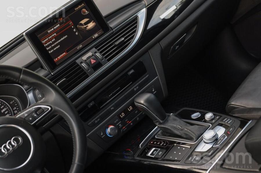 Melns Audi A6 2015 Rīga, ar dzinēja tilpumu 3.00 L un nobraukumu 0 tūkst. km par 14995 €, foto 18 vietnē AUTOMOTO.COM.LV