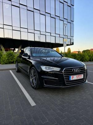 Black Audi A6 2015 in Vilnius, with an engine capacity of 1.97 L and mileage of 210 thousand km for 14450 €, photo  on AUTOMOTO.COM.LV