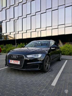 Black Audi A6 2015 in Vilnius, with an engine capacity of 1.97 L and mileage of 210 thousand km for 14450 €, photo 3 on AUTOMOTO.COM.LV