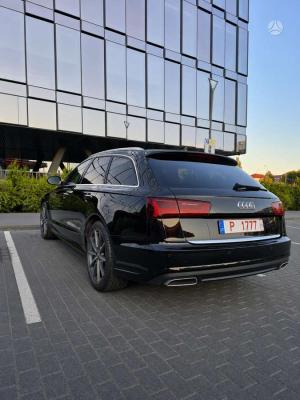 Black Audi A6 2015 in Vilnius, with an engine capacity of 1.97 L and mileage of 210 thousand km for 14450 €, photo 4 on AUTOMOTO.COM.LV