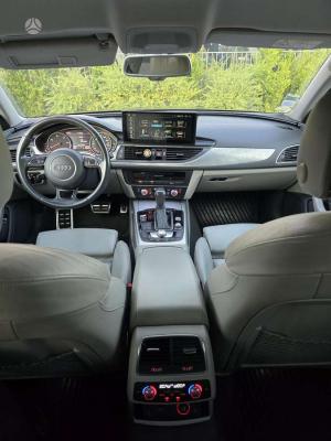 Black Audi A6 2015 in Vilnius, with an engine capacity of 1.97 L and mileage of 210 thousand km for 14450 €, photo 9 on AUTOMOTO.COM.LV