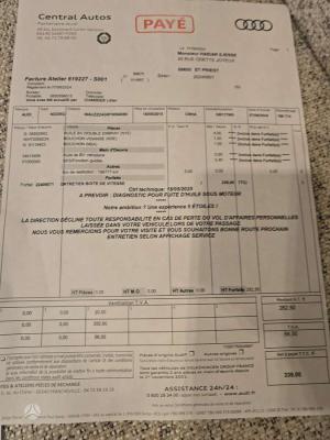 Black Audi A6 2015 in Vilnius, with an engine capacity of 1.97 L and mileage of 210 thousand km for 14450 €, photo 23 on AUTOMOTO.COM.LV