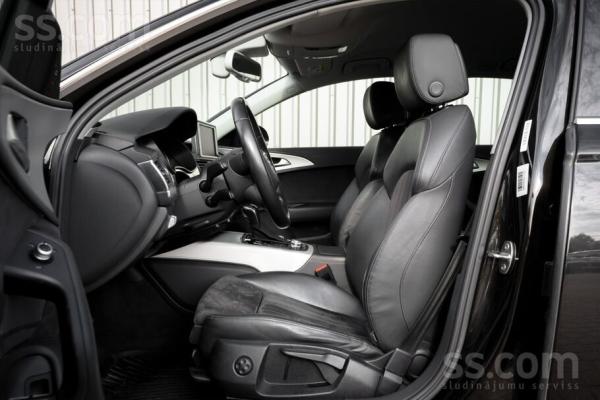 Melns Audi A6 2015 Talsi, ar dzinēja tilpumu 3.00 L un nobraukumu 271 tūkst. km par 12950 €, foto 9 vietnē AUTOMOTO.COM.LV