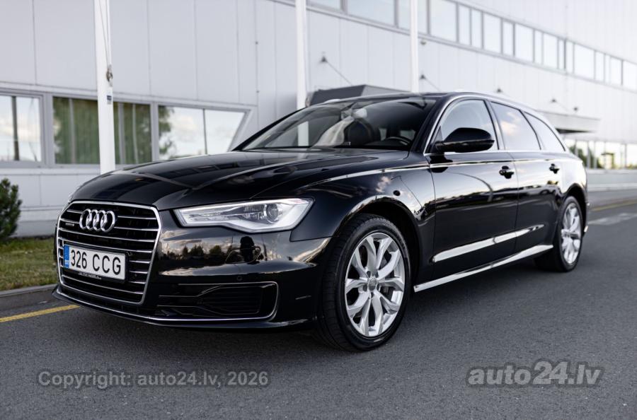 Melns Audi A6 2015 Tallina, ar dzinēja tilpumu 3.00 L un nobraukumu 218 tūkst. km par 11990 €, foto 1 vietnē AUTOMOTO.COM.LV