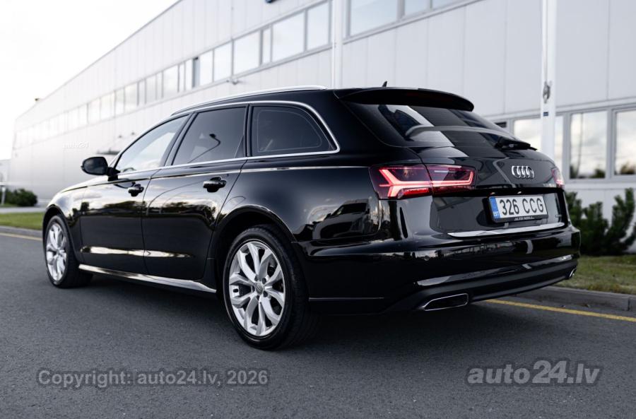 Melns Audi A6 2015 Tallina, ar dzinēja tilpumu 3.00 L un nobraukumu 218 tūkst. km par 11990 €, foto 3 vietnē AUTOMOTO.COM.LV