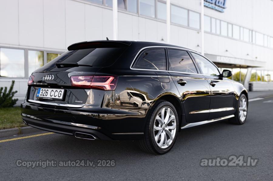 Melns Audi A6 2015 Tallina, ar dzinēja tilpumu 3.00 L un nobraukumu 218 tūkst. km par 11990 €, foto 5 vietnē AUTOMOTO.COM.LV