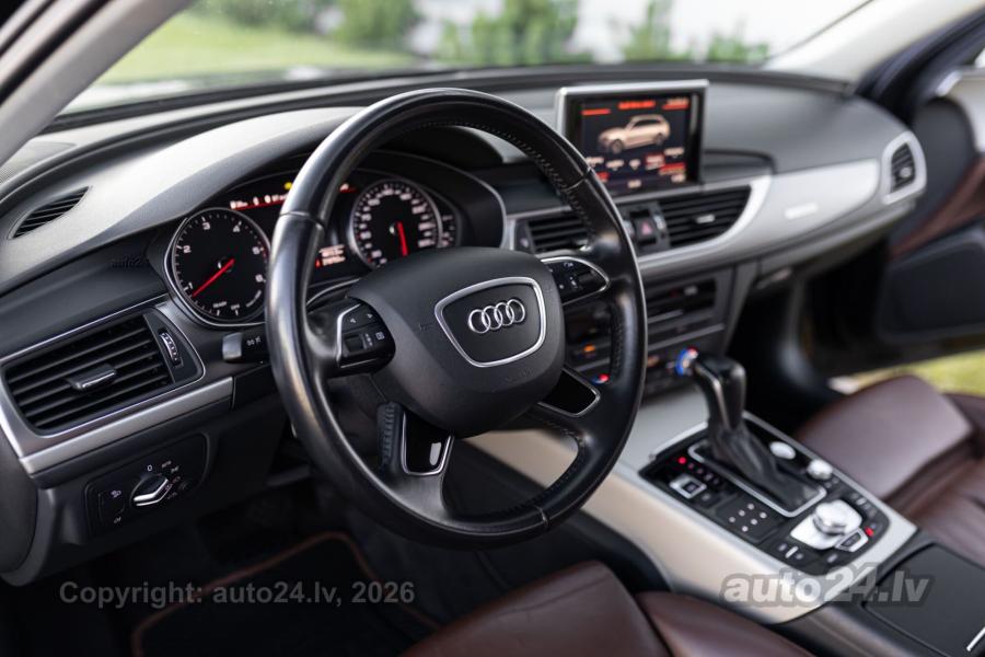 Melns Audi A6 2015 Tallina, ar dzinēja tilpumu 3.00 L un nobraukumu 218 tūkst. km par 11990 €, foto 9 vietnē AUTOMOTO.COM.LV