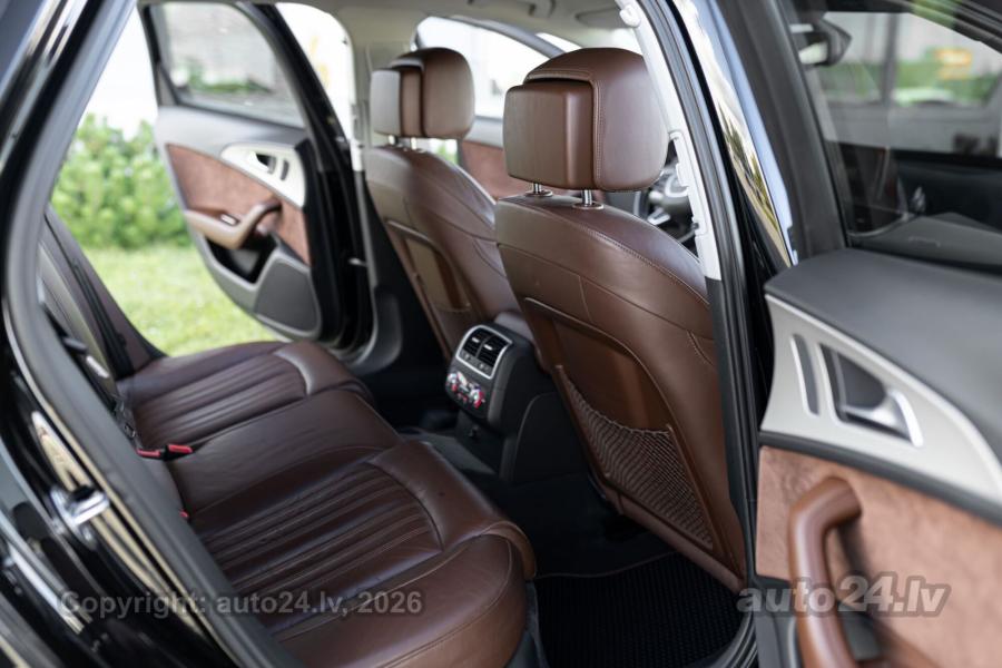Melns Audi A6 2015 Tallina, ar dzinēja tilpumu 3.00 L un nobraukumu 218 tūkst. km par 11990 €, foto 12 vietnē AUTOMOTO.COM.LV