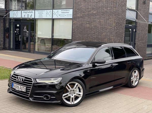 Black Audi A6 2015 in Marijampole, with an engine capacity of 2.97 L and mileage of 246 thousand km for 14850 €, photo 2 on AUTOMOTO.COM.LV