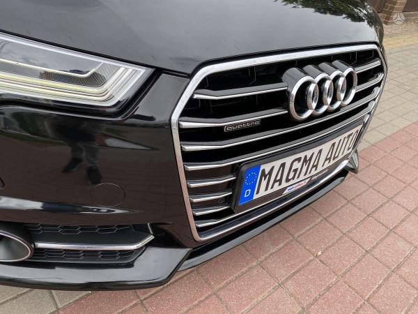 Black Audi A6 2015 in Marijampole, with an engine capacity of 2.97 L and mileage of 246 thousand km for 14850 €, photo 10 on AUTOMOTO.COM.LV