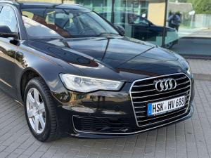 Black Audi A6 2015 in Utena, with an engine capacity of 1.97 L and mileage of 299 thousand km for 10750 €, photo 6 on AUTOMOTO.COM.LV