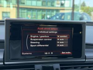 Black Audi A6 2015 in Utena, with an engine capacity of 1.97 L and mileage of 299 thousand km for 10750 €, photo 22 on AUTOMOTO.COM.LV