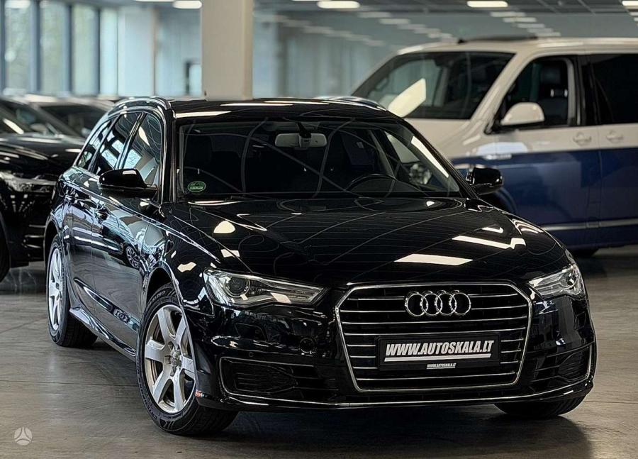 Black Audi A6 2015 in Klaipeda, with an engine capacity of 1.97 L and mileage of 279 thousand km for 13550 €, photo 1 on AUTOMOTO.COM.LV