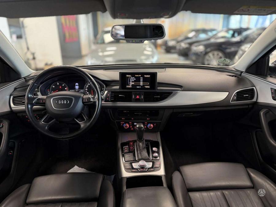 Black Audi A6 2015 in Klaipeda, with an engine capacity of 1.97 L and mileage of 279 thousand km for 13550 €, photo 6 on AUTOMOTO.COM.LV