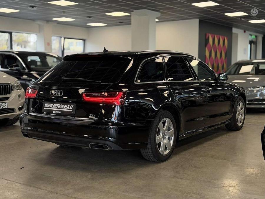 Black Audi A6 2015 in Klaipeda, with an engine capacity of 1.97 L and mileage of 279 thousand km for 13550 €, photo 9 on AUTOMOTO.COM.LV