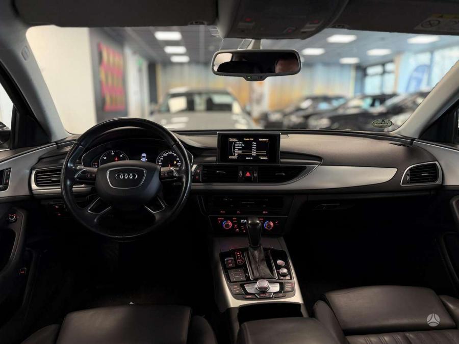 Black Audi A6 2015 in Klaipeda, with an engine capacity of 1.97 L and mileage of 279 thousand km for 13550 €, photo 11 on AUTOMOTO.COM.LV