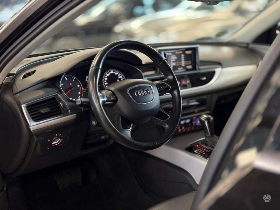 Black Audi A6 2015 in Klaipeda, with an engine capacity of 1.97 L and mileage of 279 thousand km for 13550 €, photo 12 on AUTOMOTO.COM.LV