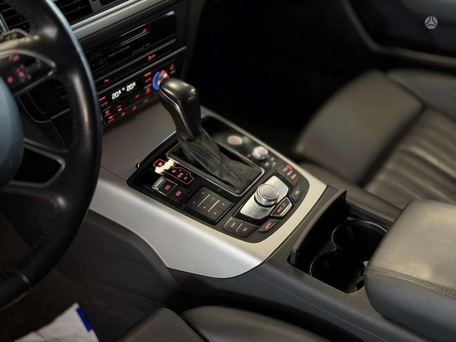 Black Audi A6 2015 in Klaipeda, with an engine capacity of 1.97 L and mileage of 279 thousand km for 13550 €, photo 16 on AUTOMOTO.COM.LV