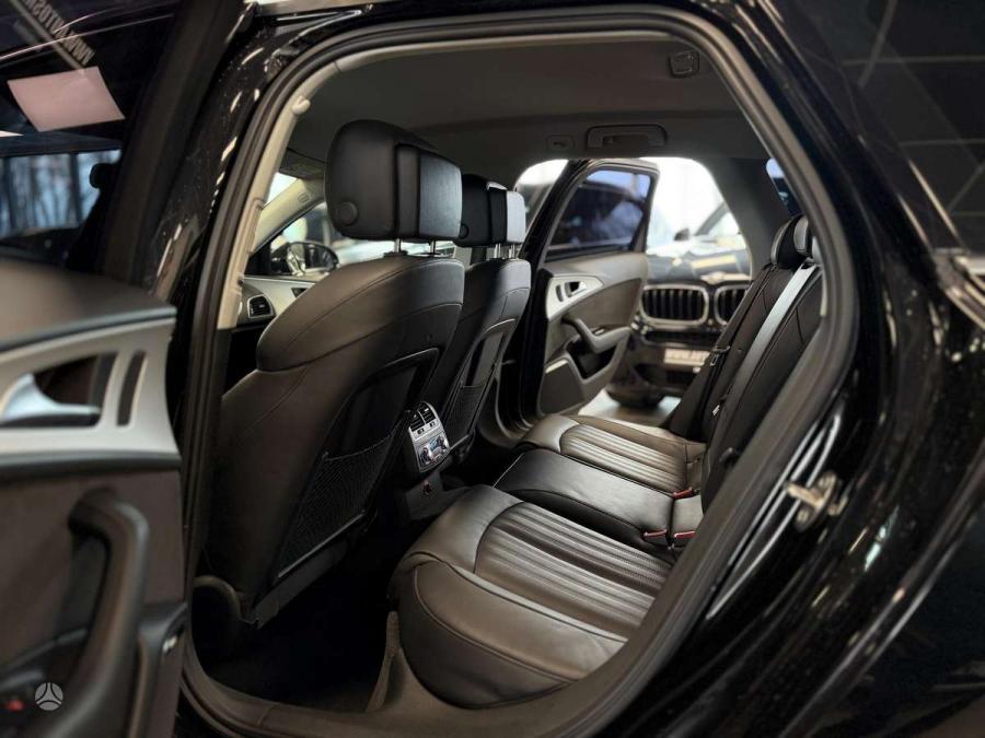 Black Audi A6 2015 in Klaipeda, with an engine capacity of 1.97 L and mileage of 279 thousand km for 13550 €, photo 23 on AUTOMOTO.COM.LV