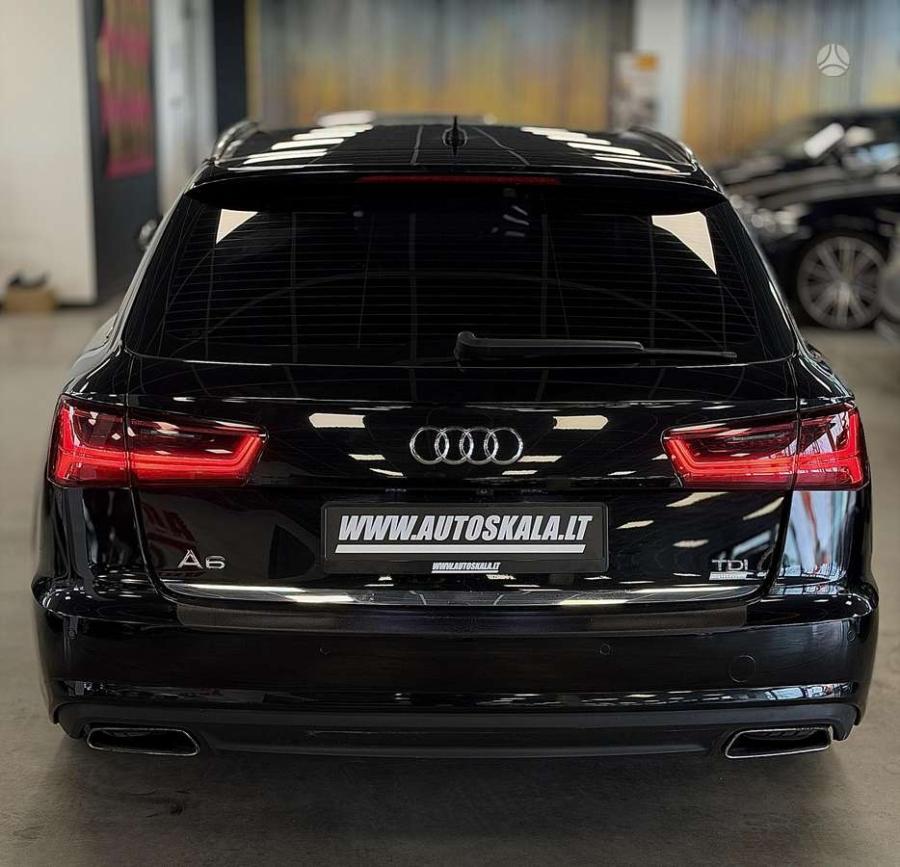 Black Audi A6 2015 in Klaipeda, with an engine capacity of 1.97 L and mileage of 279 thousand km for 13550 €, photo 27 on AUTOMOTO.COM.LV