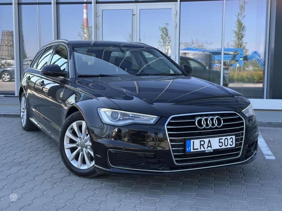 Melns Audi A6 2015 Viļņa, ar dzinēja tilpumu 1.97 L un nobraukumu 275 tūkst. km par 12300 €, foto 1 vietnē AUTOMOTO.COM.LV
