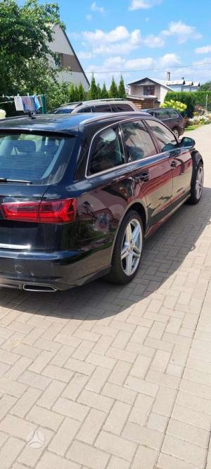 Black Audi A6 2015 in Vilnius, with an engine capacity of 1.97 L and mileage of 197 thousand km for 7000 €, photo 6 on AUTOMOTO.COM.LV