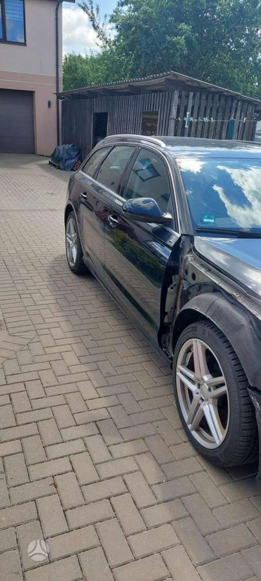 Black Audi A6 2015 in Vilnius, with an engine capacity of 1.97 L and mileage of 197 thousand km for 7000 €, photo 8 on AUTOMOTO.COM.LV