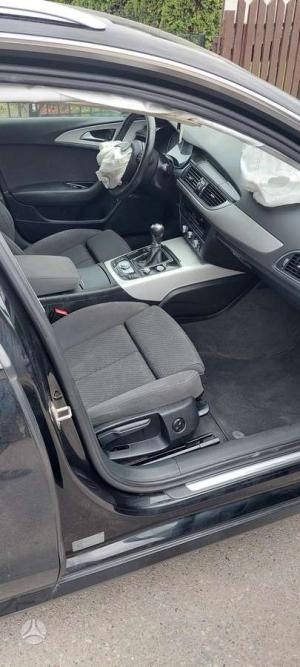 Black Audi A6 2015 in Vilnius, with an engine capacity of 1.97 L and mileage of 197 thousand km for 7000 €, photo 11 on AUTOMOTO.COM.LV