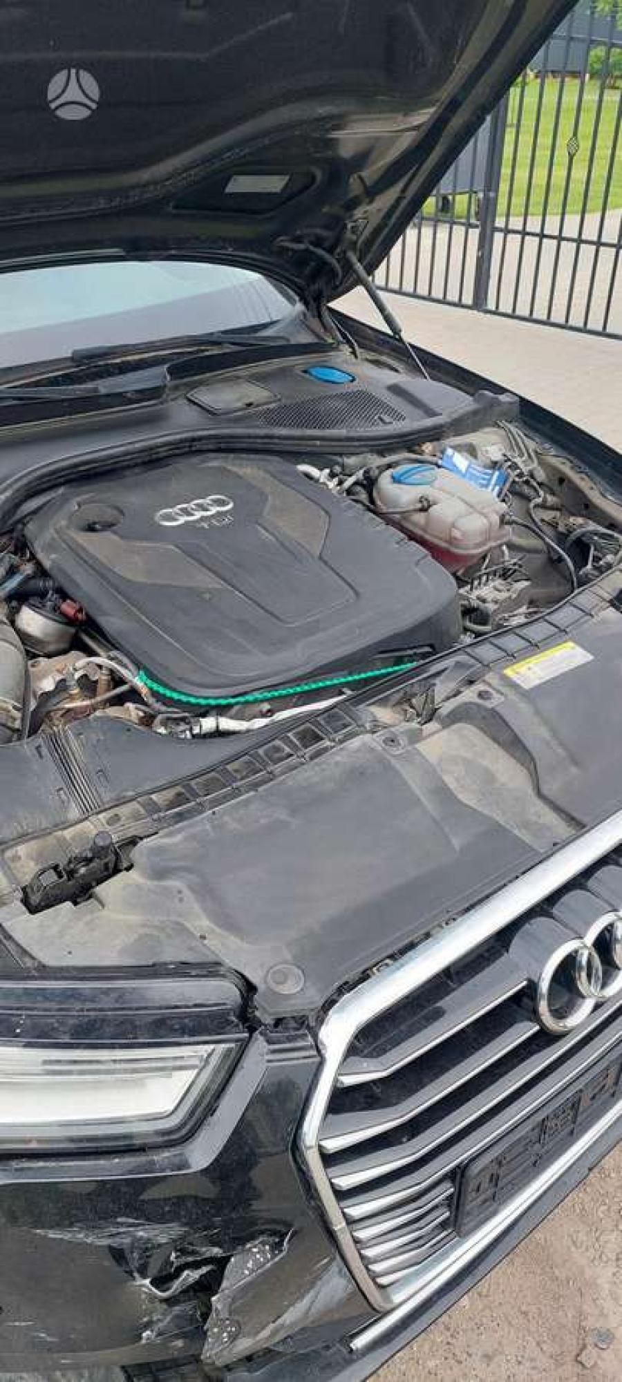 Black Audi A6 2015 in Vilnius, with an engine capacity of 1.97 L and mileage of 197 thousand km for 7000 €, photo 12 on AUTOMOTO.COM.LV