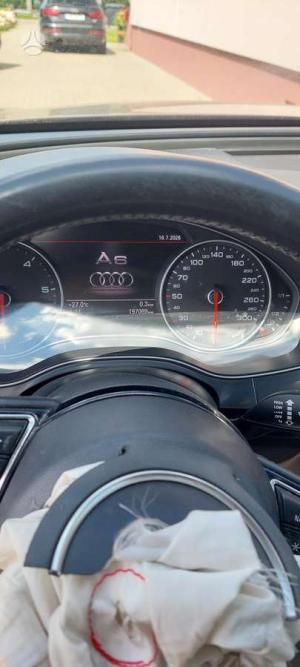 Black Audi A6 2015 in Vilnius, with an engine capacity of 1.97 L and mileage of 197 thousand km for 7000 €, photo 14 on AUTOMOTO.COM.LV