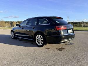 Black Audi A6 2015 in Ukmerge, with an engine capacity of 1.97 L and mileage of 261 thousand km for 11399 €, photo 5 on AUTOMOTO.COM.LV