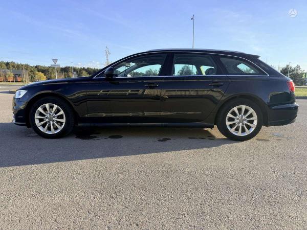 Black Audi A6 2015 in Ukmerge, with an engine capacity of 1.97 L and mileage of 261 thousand km for 11399 €, photo 5 on AUTOMOTO.COM.LV