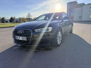 Black Audi A6 2015 in Ukmerge, with an engine capacity of 1.97 L and mileage of 261 thousand km for 11399 €, photo 8 on AUTOMOTO.COM.LV
