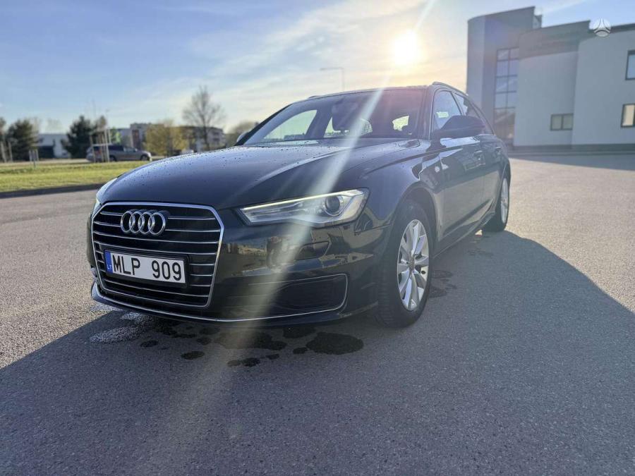Black Audi A6 2015 in Ukmerge, with an engine capacity of 1.97 L and mileage of 261 thousand km for 11399 €, photo 8 on AUTOMOTO.COM.LV