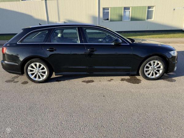 Black Audi A6 2015 in Ukmerge, with an engine capacity of 1.97 L and mileage of 261 thousand km for 11399 €, photo 9 on AUTOMOTO.COM.LV