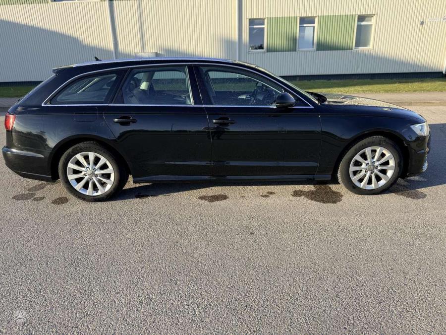 Black Audi A6 2015 in Ukmerge, with an engine capacity of 1.97 L and mileage of 261 thousand km for 11399 €, photo 10 on AUTOMOTO.COM.LV
